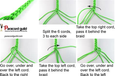 Image result for 4 Strand Round Braid Tutorials
