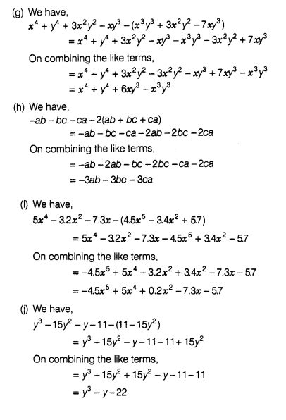 Image result for Algebraic Expression of Class 7