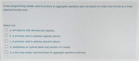 Image result for Using Solver for Linear Programming Aggregate Plan Overtime