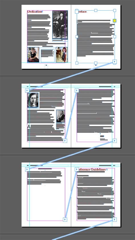 Image result for Story Threaded Text Frame in InDesign