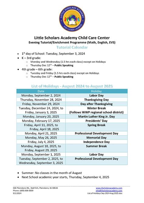 Image result for Tutorial Calendar