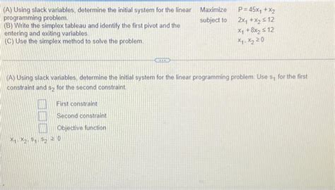 Image result for Slack Variable in Linear Programming