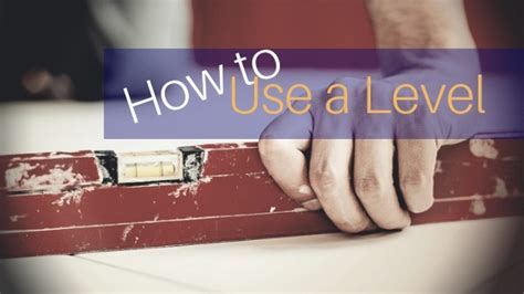 Image result for How to Use a Level Correctly