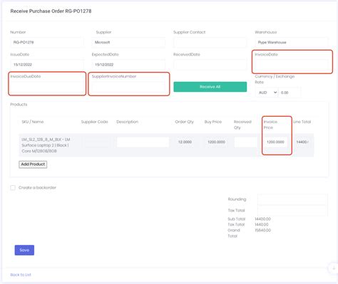 Image result for Receiving Purchase Order