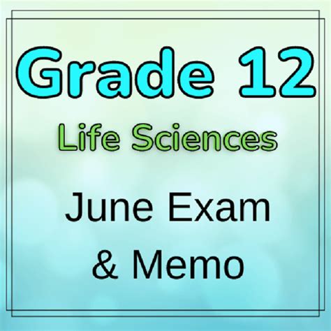 Image result for Life Science Monthyl Test Grade 12