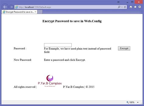 Image result for Encrypt with Password Example. Sign