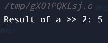 Image result for Bitwise Right Shift Operator