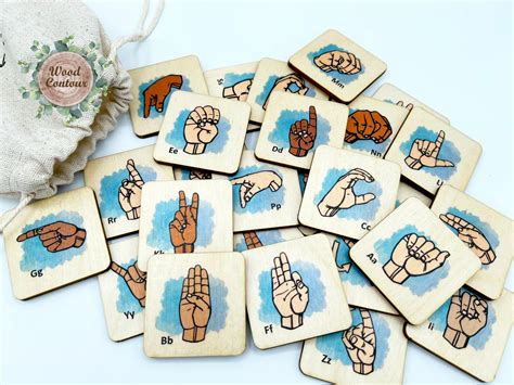 Image result for Sign Language Alphabet Cards