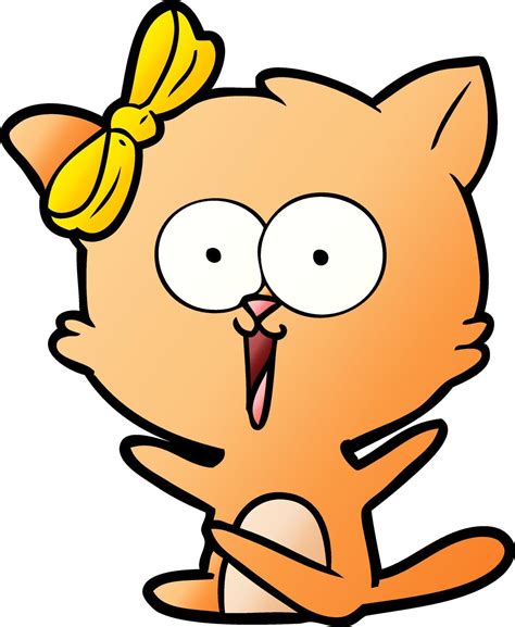 Image result for Cartoon Cat Vector