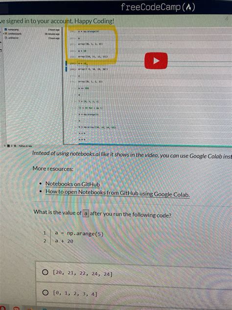 Image result for Numpy in Python Freecodecamp