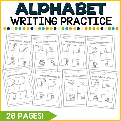 Image result for Learning to Write ABC Worksheets