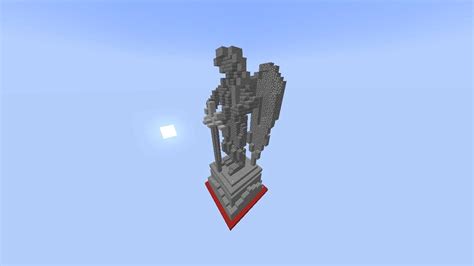 Image result for Small Simple Angel Statue Minecraft