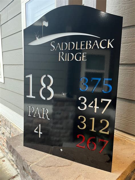 Image result for Golf Course Signage