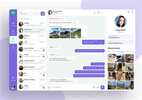 Image result for Messenger UI/UX Design