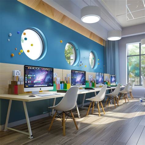 Image result for Image of Elementary Computer Lab