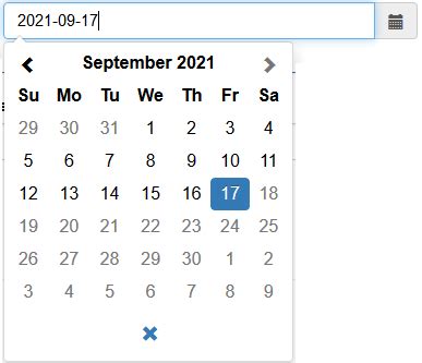 Image result for Bootstrap DateTimePicker Clor Coding