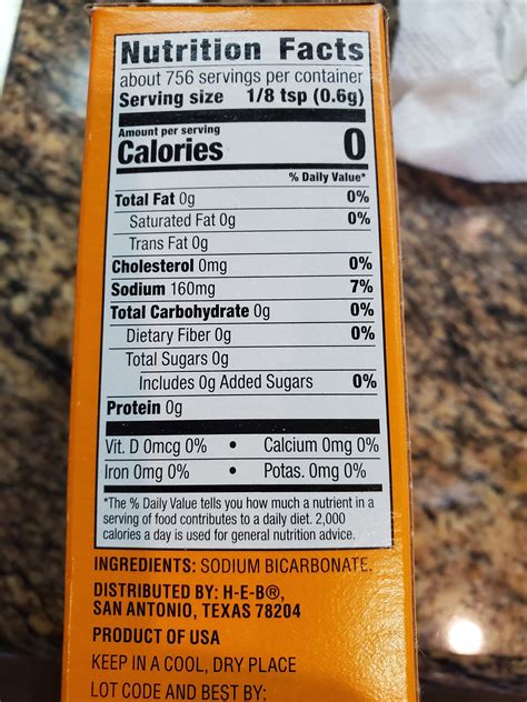 Image result for Baking Powder Ingredients List