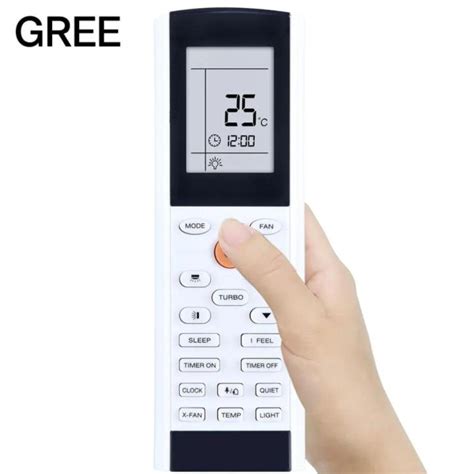 Image result for Gree AC Remote Using