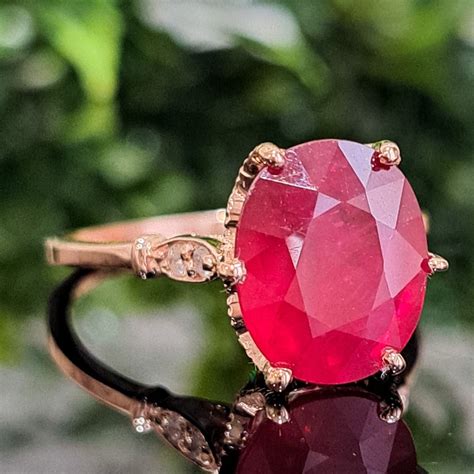 Image result for Ruby Gold Ring