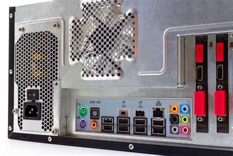 Image result for Back Panel of Computer