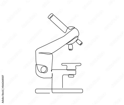 Image result for Microscope Line Art