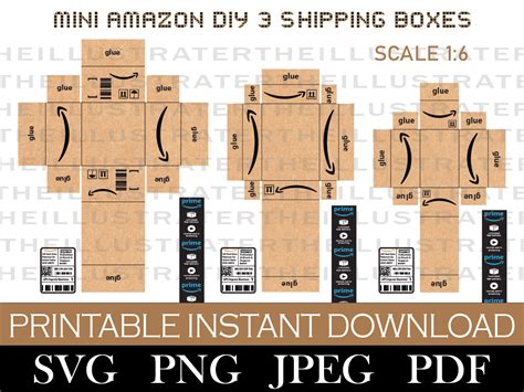 Image result for Miniature Amazon Box