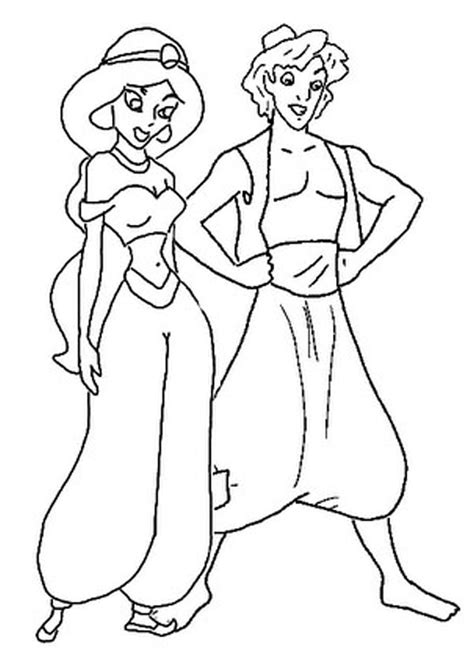Image result for Aladdin Coloring Pages