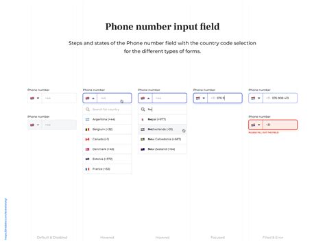 Image result for Phone Number Input HTML