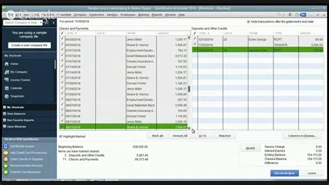 Image result for QuickBooks Reconcile Tutorial