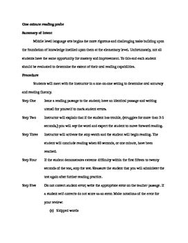 Image result for Probe Reading Test