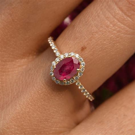 Image result for Ruby Gold Ring
