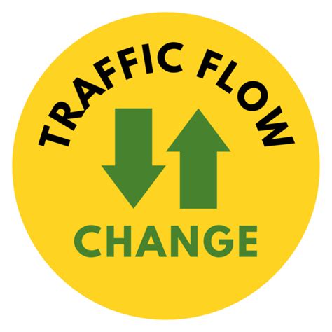 Image result for Traffic Pattern Change Sign