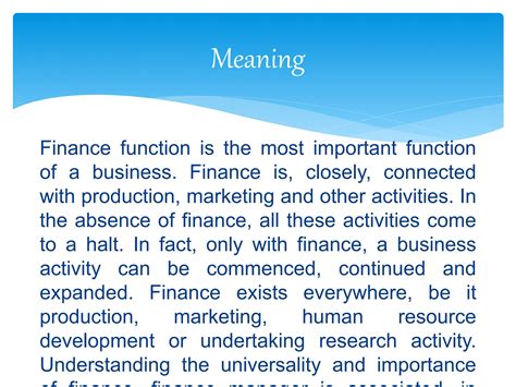 Image result for Financing Function