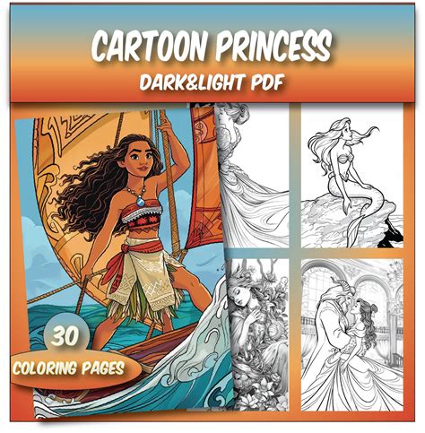 Image result for Princess Cartoon Coloring