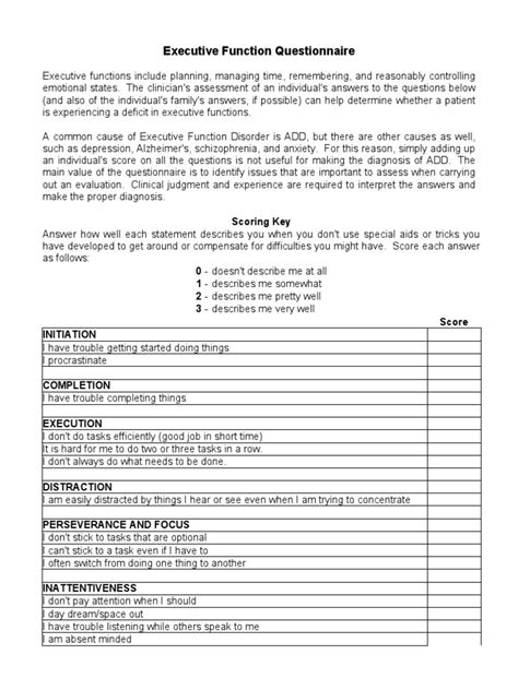 Image result for Adult Function Test PDF