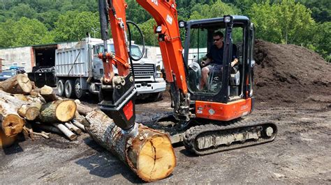Image result for Log Splitter for Backhoe