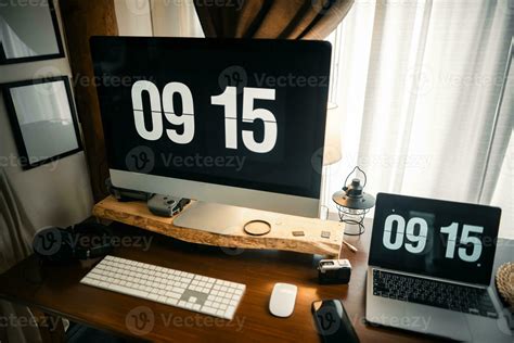 Image result for Set Clock On Computer Screen