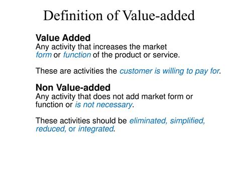 Image result for Creating Added Value