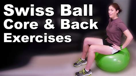 Image result for Exercise Ball Lower Back Exercises