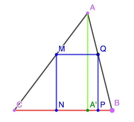 Image result for How to Draw a Triangle with Rectangular Based
