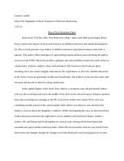 Image result for Bruce Perry Trauma Books