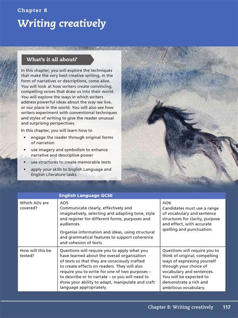 Image result for English Language Paper 1 Edexcel Creative Writing Picture Examples