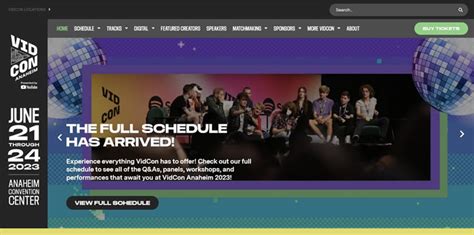Image result for VidCon Map