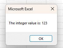 Image result for VBA Put String in Integer