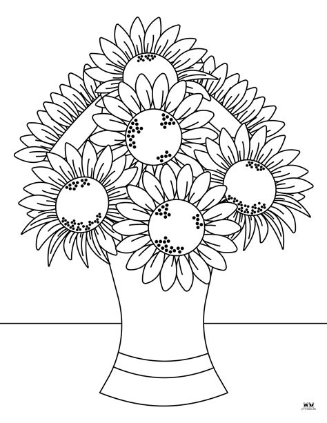 Image result for Flower Shape Coloring Pages