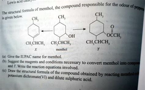 Image result for Menthol Lewis Structure