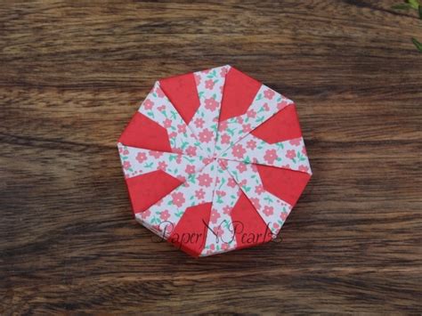 Image result for Origami Box Octagonal