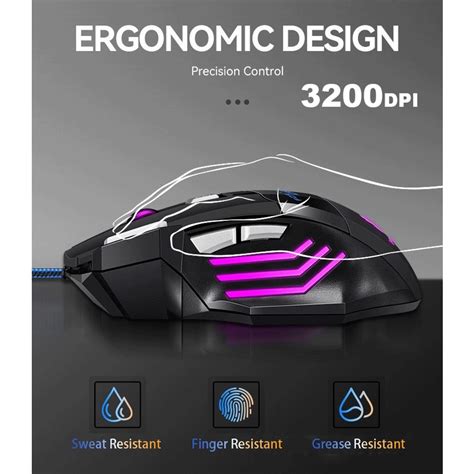 Image result for G6 Gamer Mouse LED
