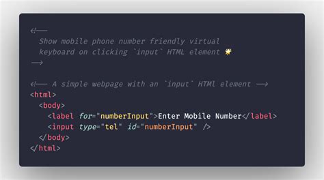 Image result for Phone Number Input HTML