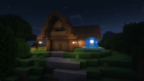 Image result for Forest Cottage Minecraft Tutorial